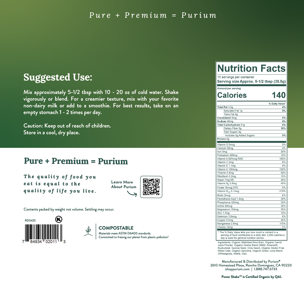 Purium - The Transformation Company